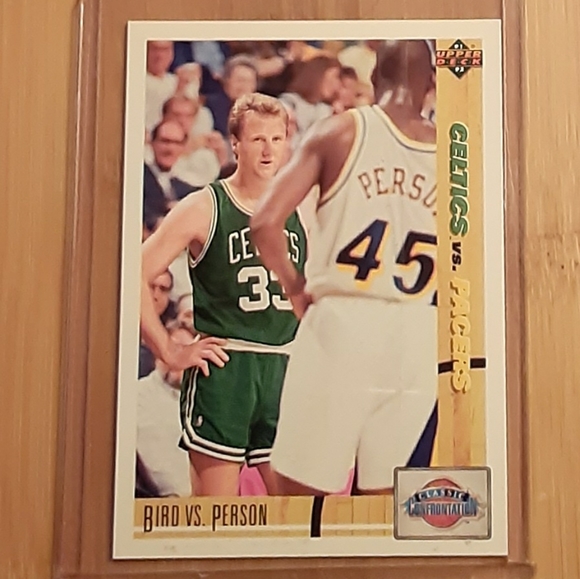 Other | Vintage Larry Bird Boston Celtics Collectors Card | Poshmark
